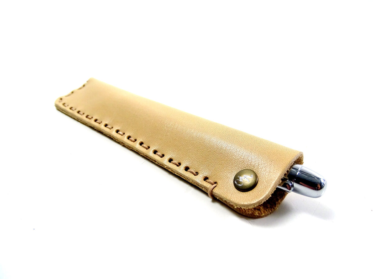 Leder Etui für Schreibgeräte - Soft OX Single Pen Case Nature - Lederbuch