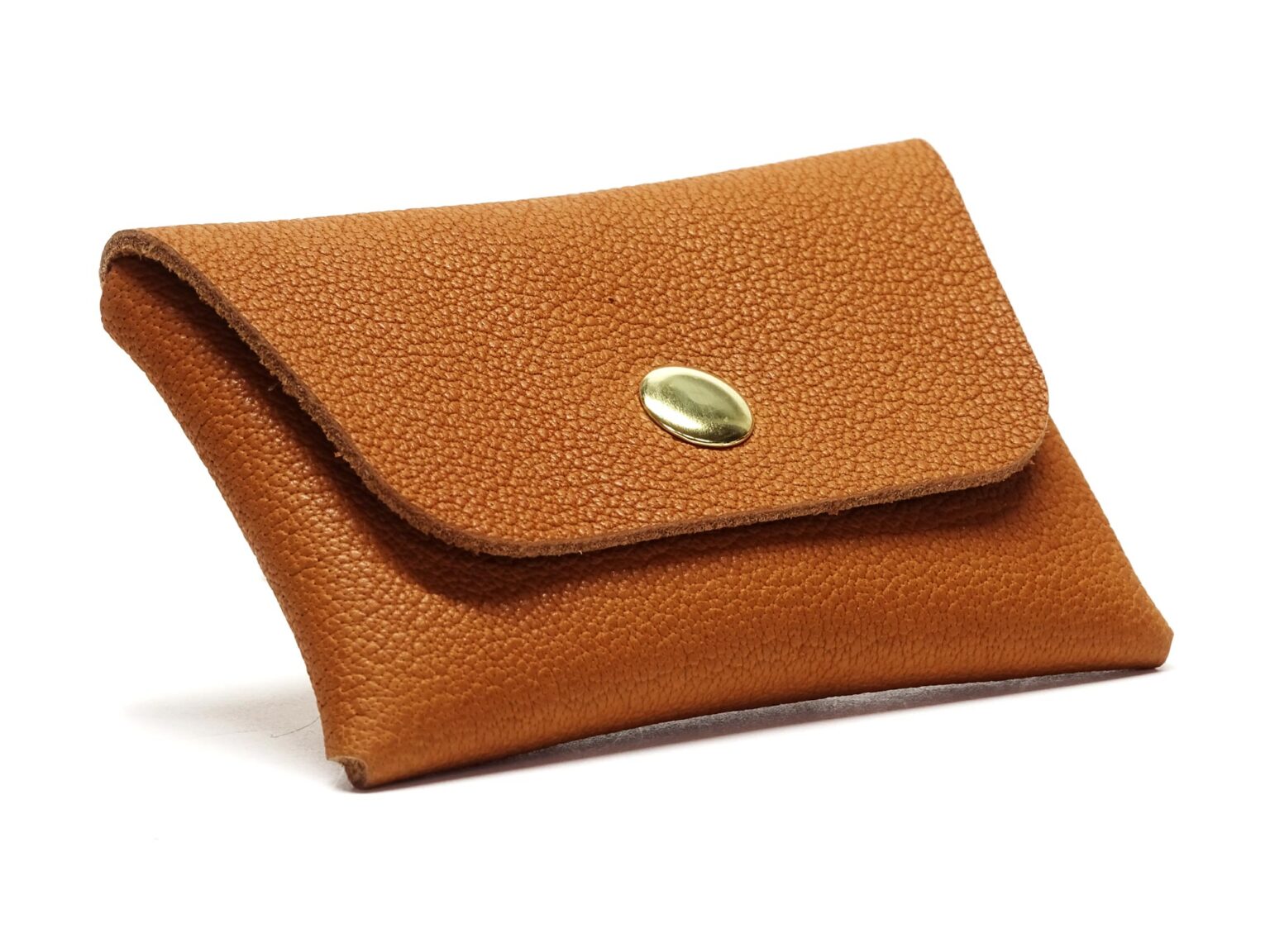 Karten Etui - Cards & Cash Buffalo Caramel - Lederbuch