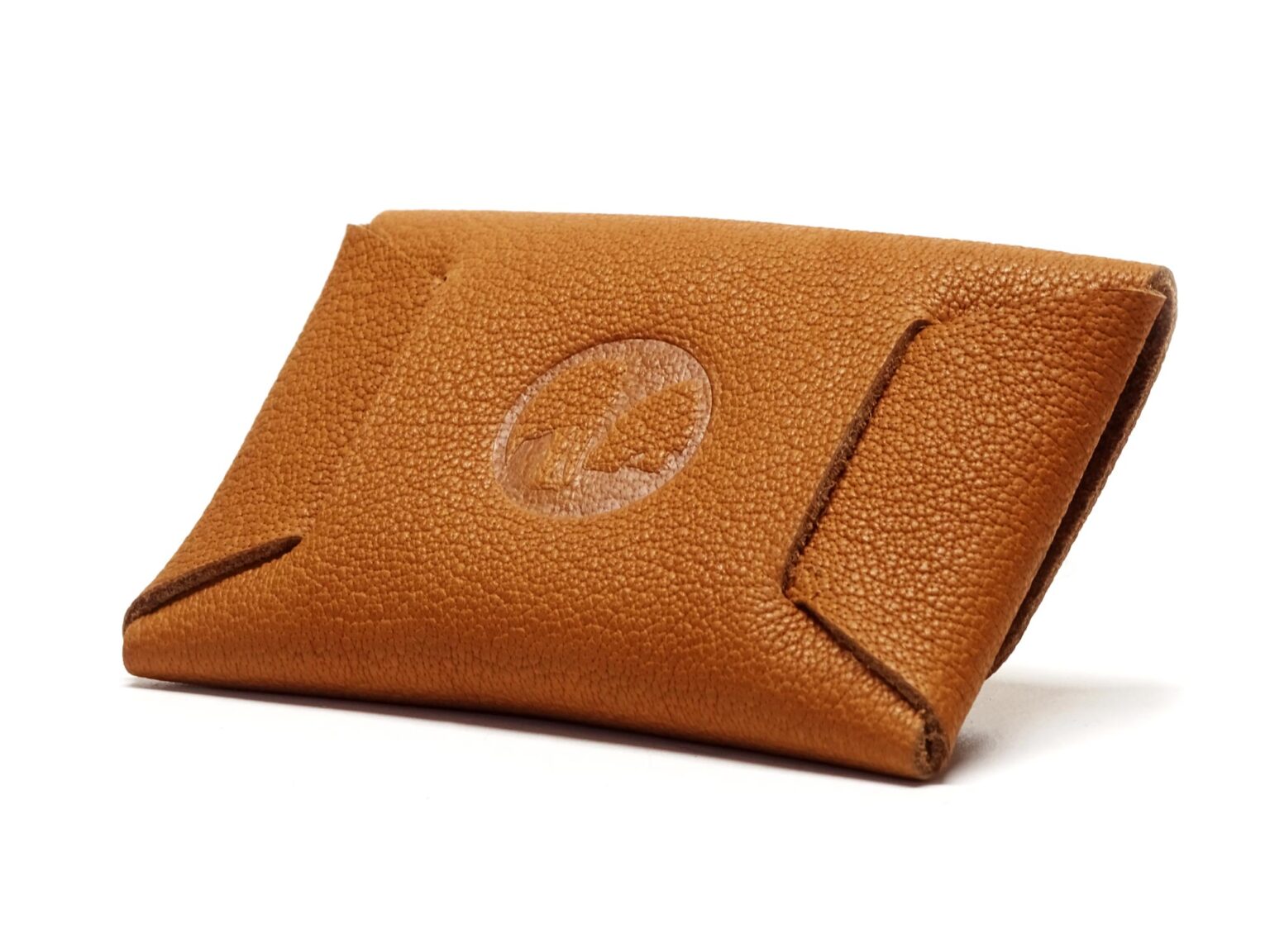 Karten Etui - Cards & Cash Buffalo Caramel - Lederbuch
