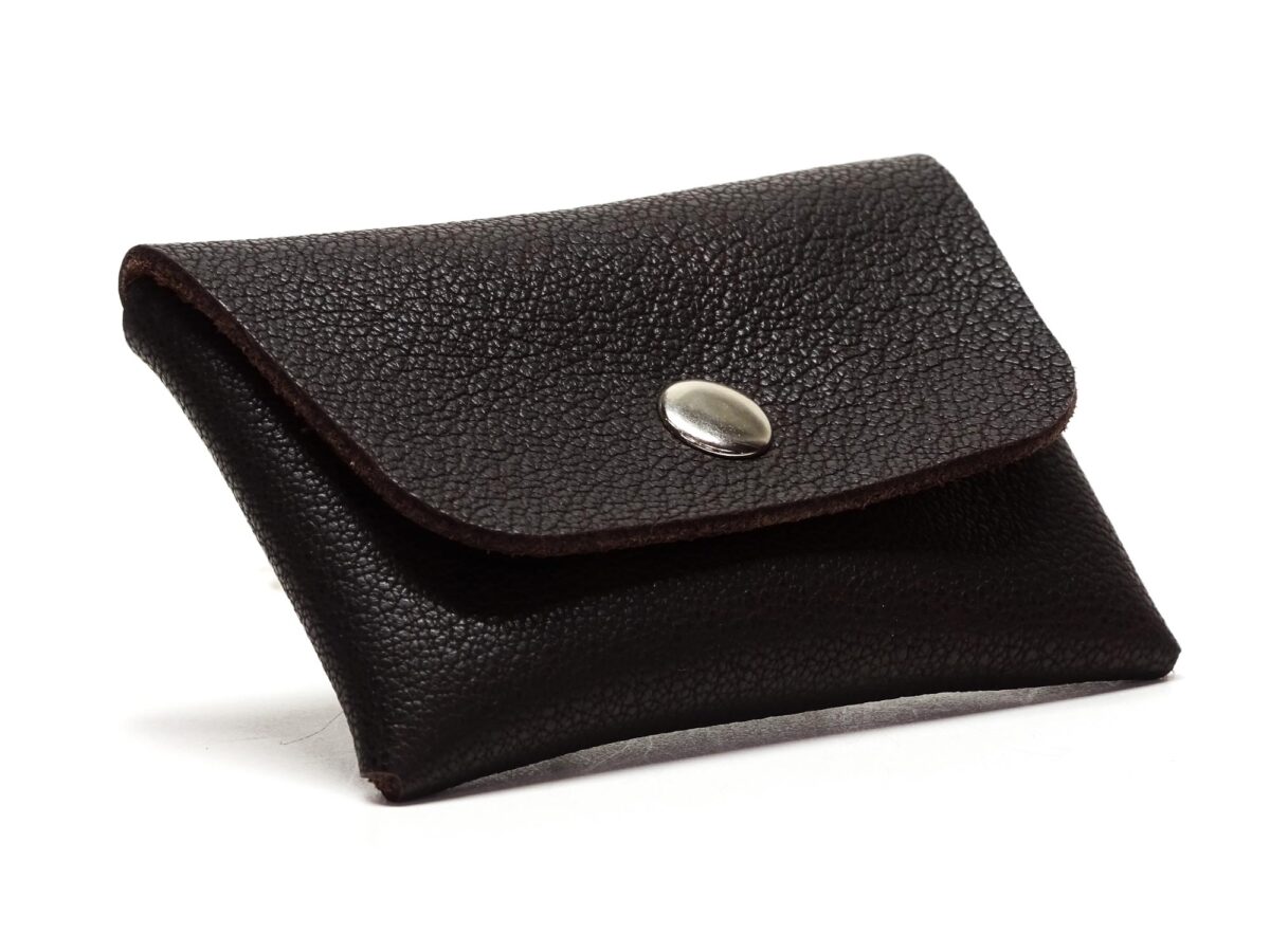 Karten Etui - Cards & Cash Buffalo Mocca - Lederbuch