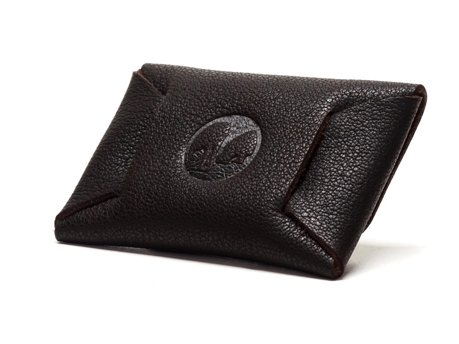 Karten Etui - Cards & Cash Buffalo Mocca - Lederbuch